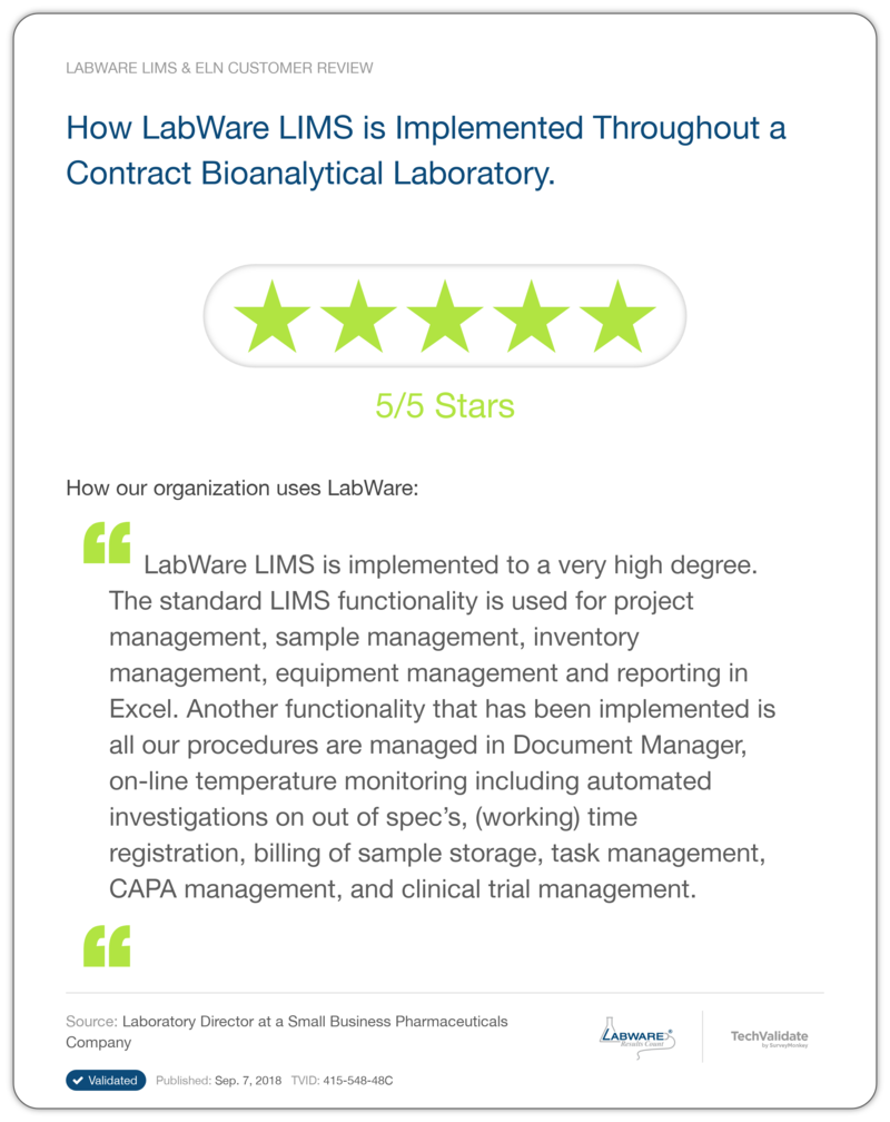 Laboratory Software for Bio-Banking and Clinical Research Labs