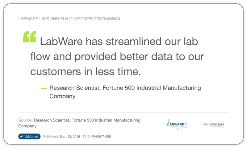 LabWare Solutions by Industry