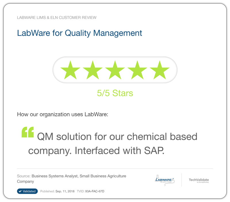 Laboratory Software for the Process and Chemical Industry