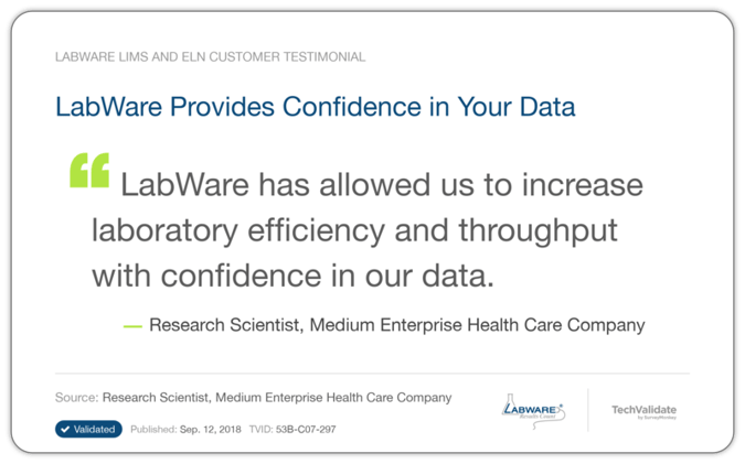 Laboratory Information Management Systems per piccole e grandi aziende